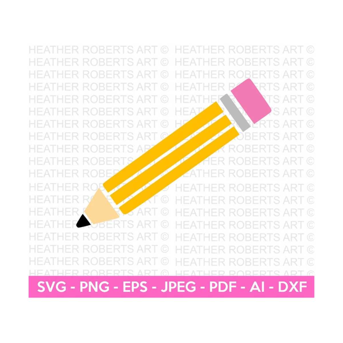 Pencil Svg, Pencil Clipart, Drawing Material, Back to School | Inspire ...