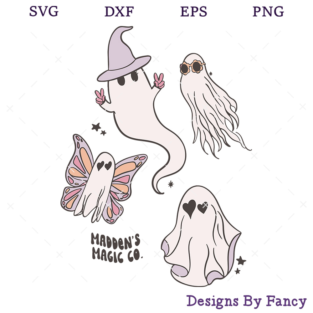 Madden't Magic Co SVG, Ghost SVG, Funny Halloween SVG - Inspire Uplift