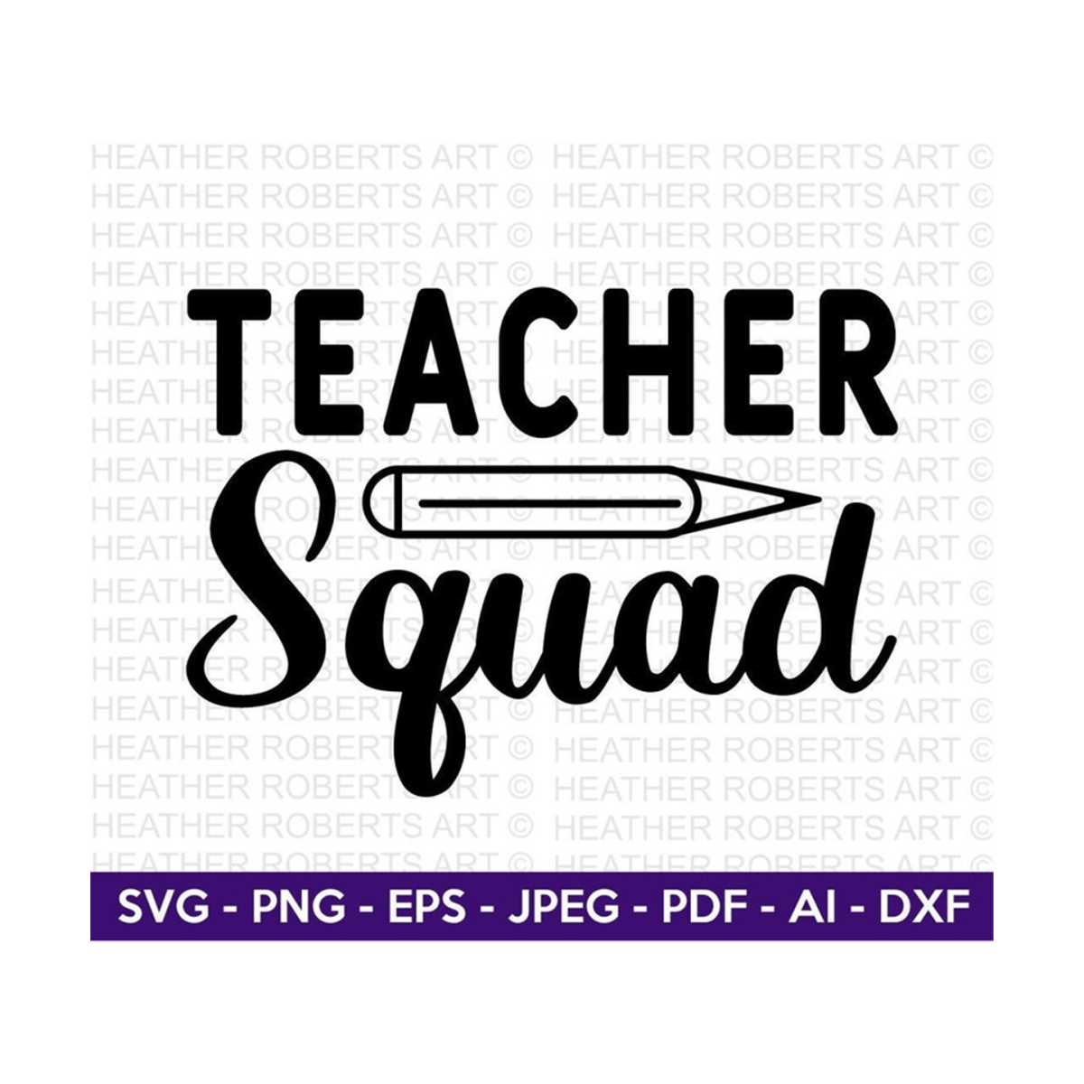 Teacher Squad SVG, Teacher svg, Back to School Svg, School S | Inspire ...
