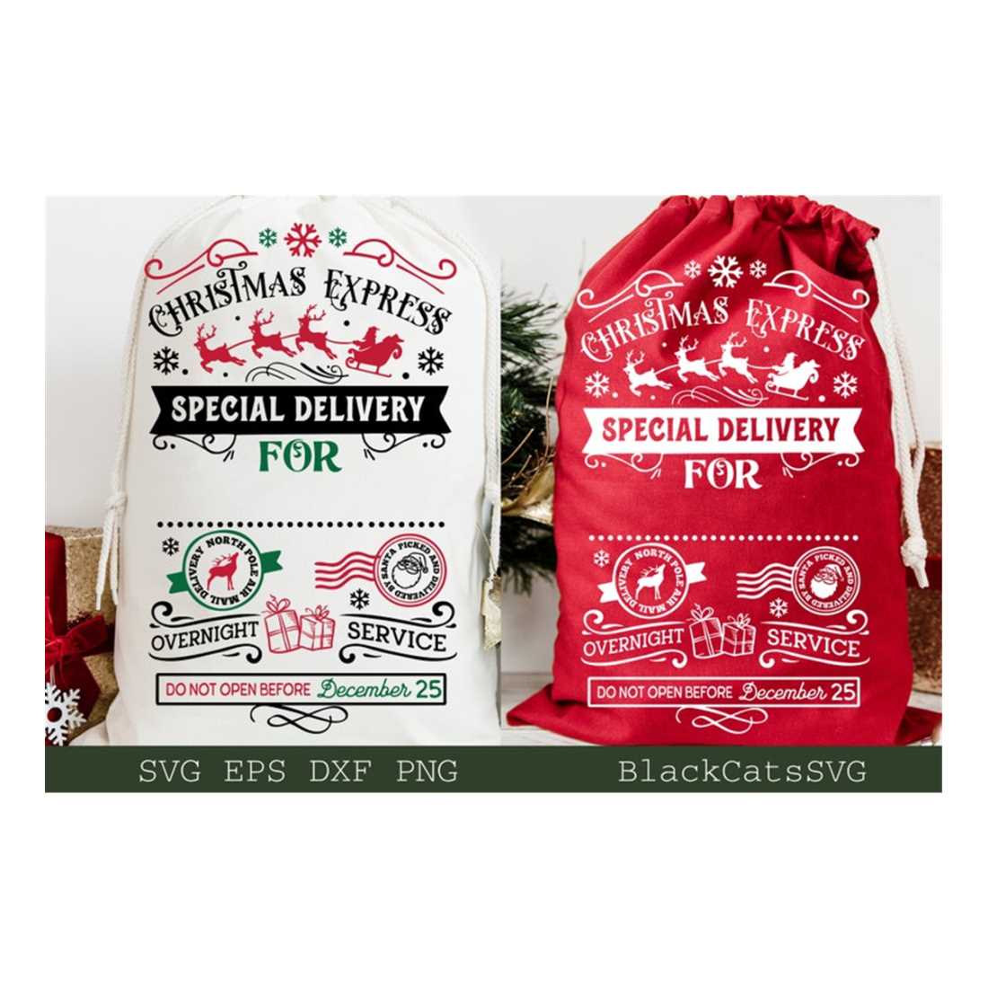 Christmas express svg, Santa Sack SVG, North Pole express sv | Inspire ...