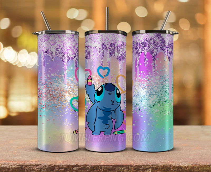 Stitch Starbucks Tumbler Wrap Stitch Png Stitch Tumbler P Inspire