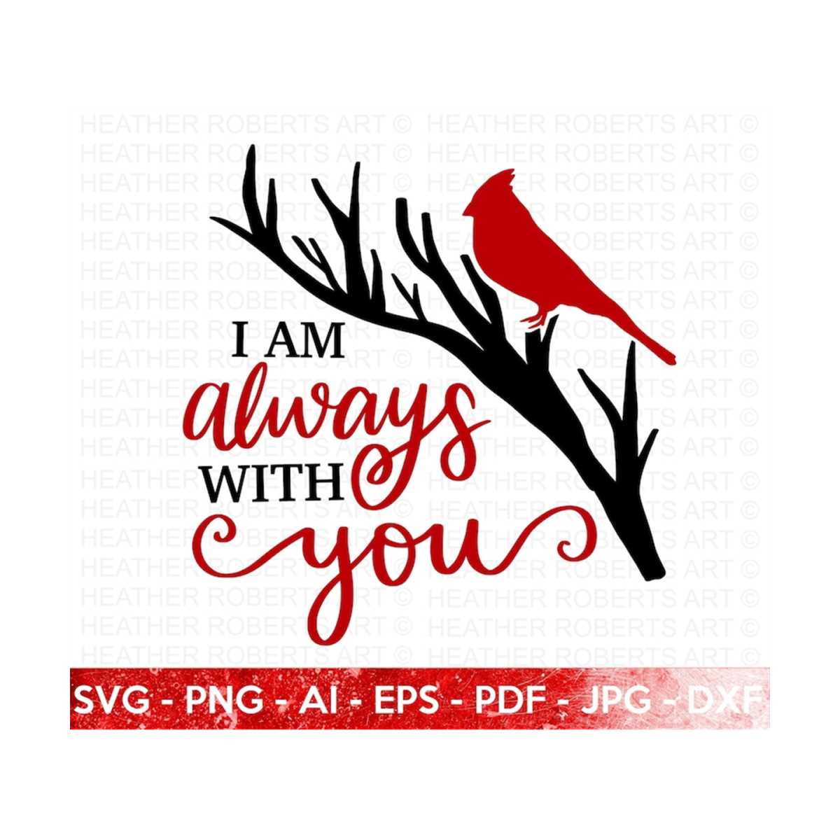 Cardinal Memorial SVG, Memorial SVG, Cardinal SVG, Always Wi | Inspire ...