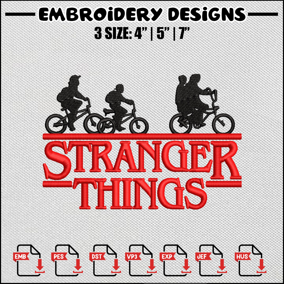 Stranger things embroidery design, Embroidery design, Embroi | Inspire ...
