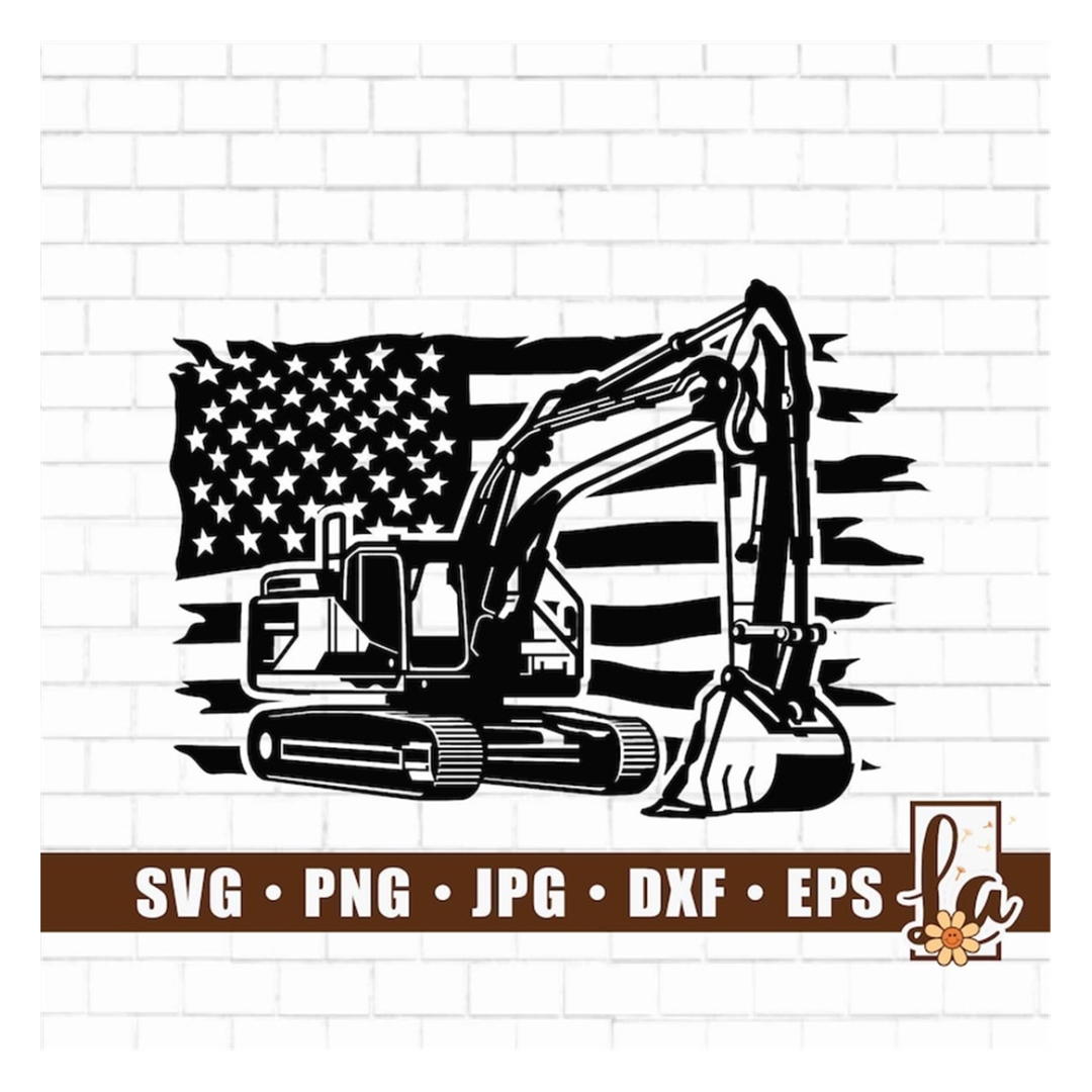 Excavator Svg | Construction Svg | Excavator Clipart | Excav | Inspire ...