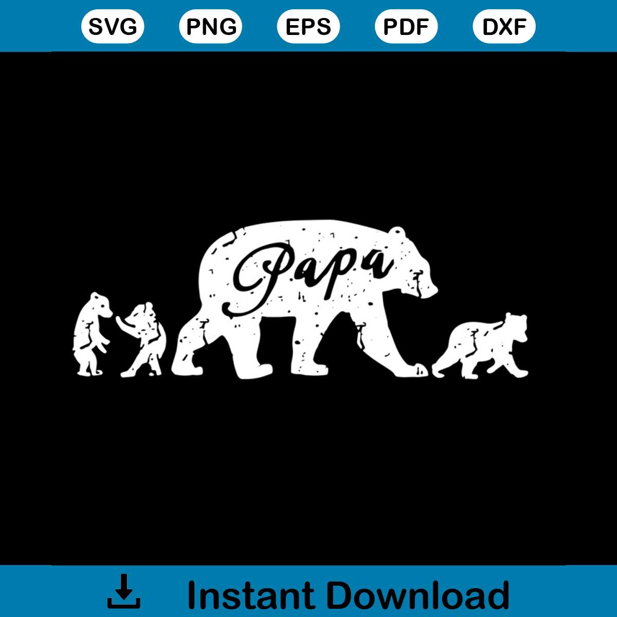 papa bears svg - Inspire Uplift