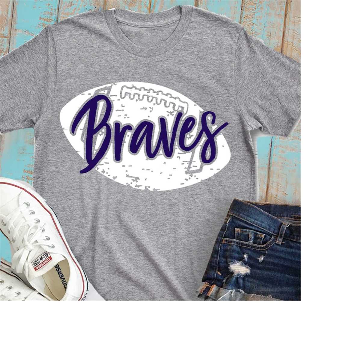 Braves svg, Football svg, Braves football svg, football Mom - Inspire ...