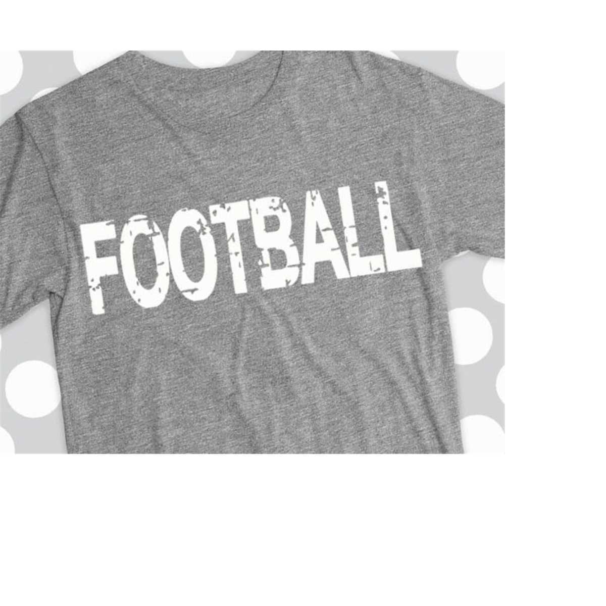 Football SVG, grunge, svg files, dxf, distressed, football, - Inspire ...