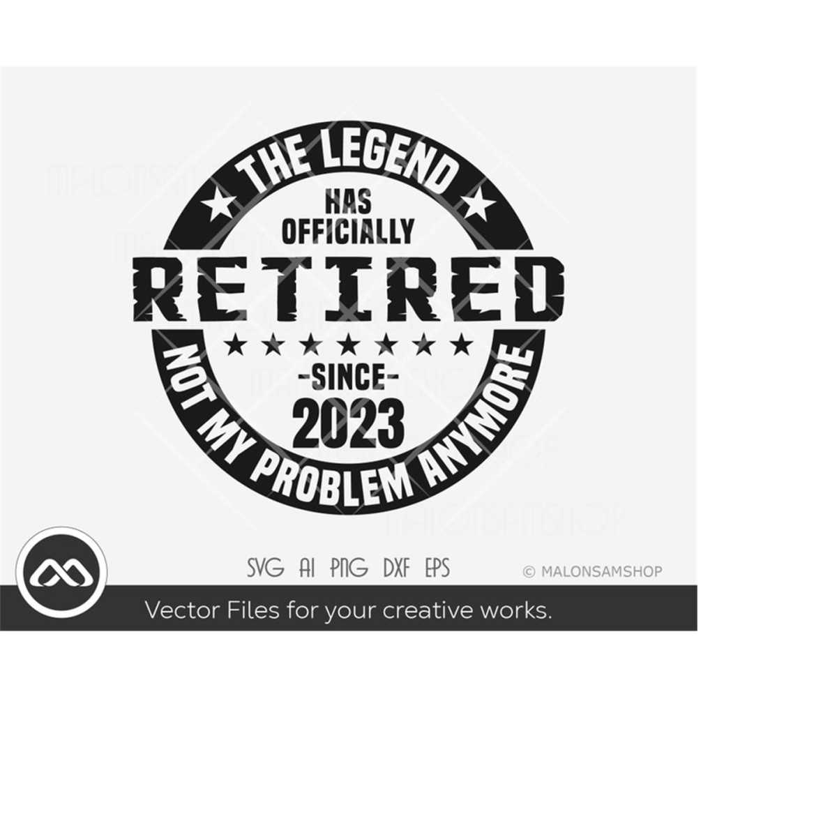 The legend has officially retired svg, retired officially re | Inspire ...