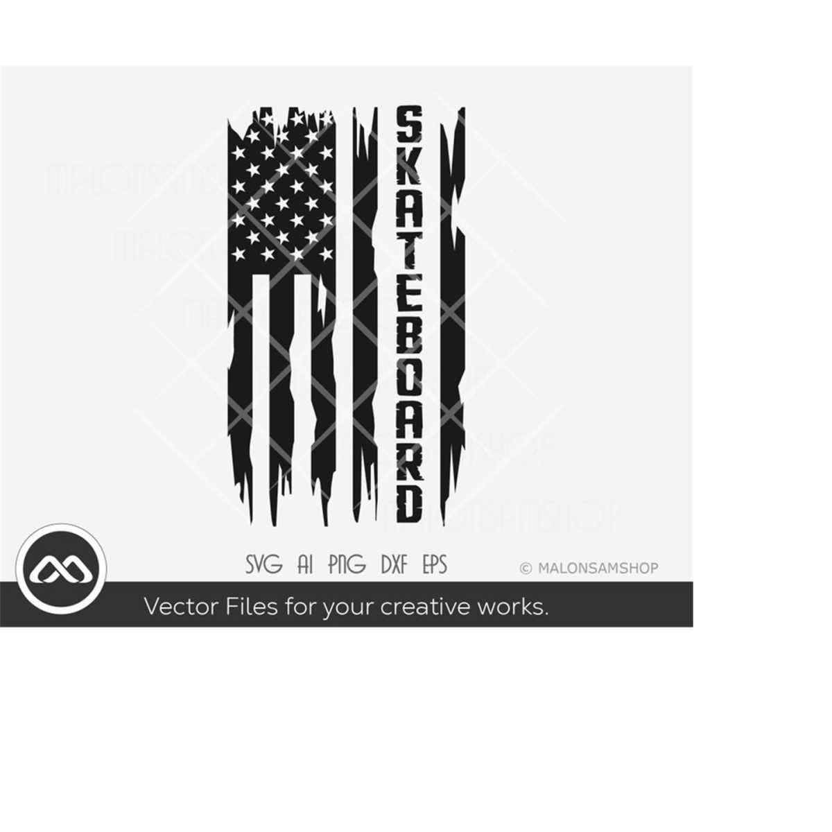 Skateboard SVG Us Flag - skateboard svg, kateboard svg, skat | Inspire ...