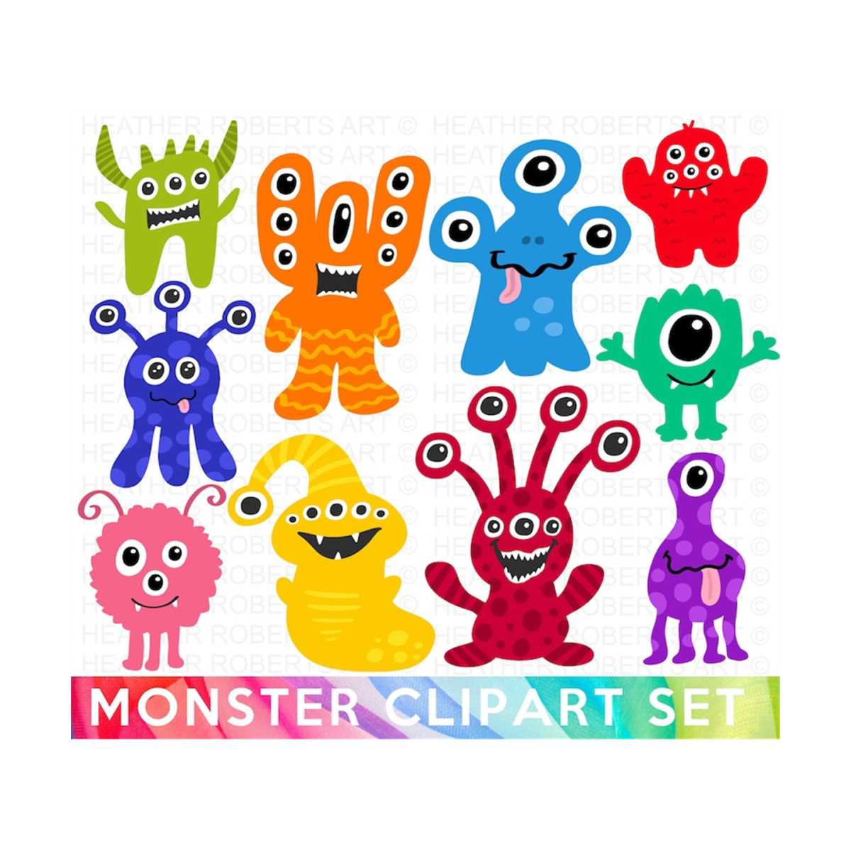 Monster Clipart, Monster PNG, Cute Monster PNG, Monster Part | Inspire ...