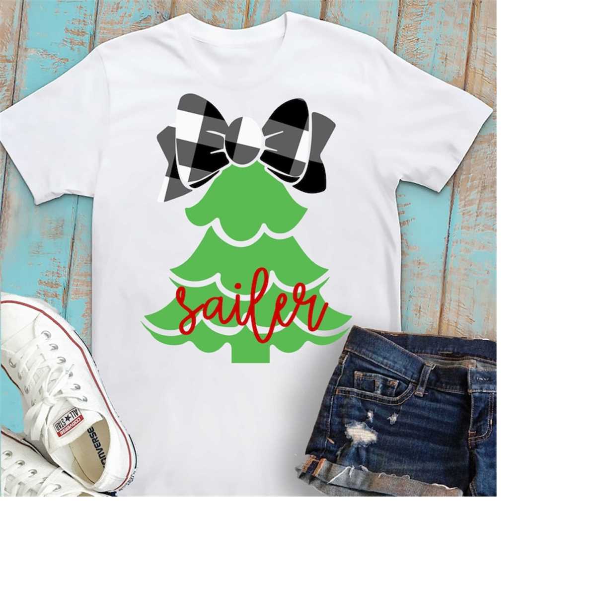 girls Christmas svg, Christmas svg, christmas tree, Bow svg, | Inspire ...