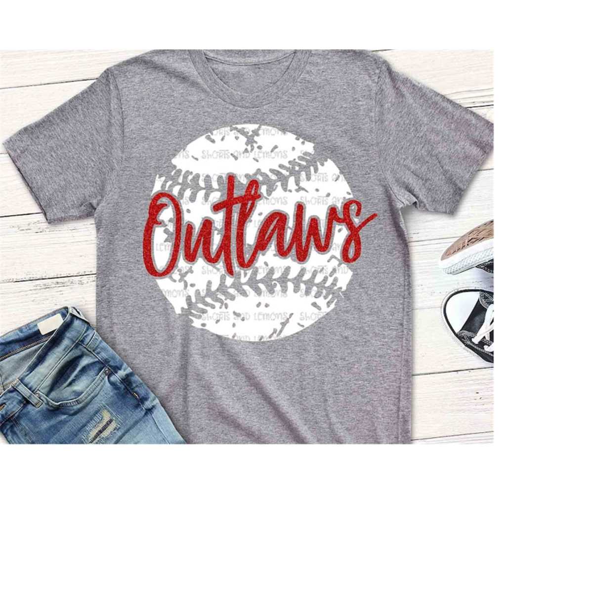 Outlaws svg, baseball svg, Outlaws, svg, baseball Mom shirt, - Inspire ...