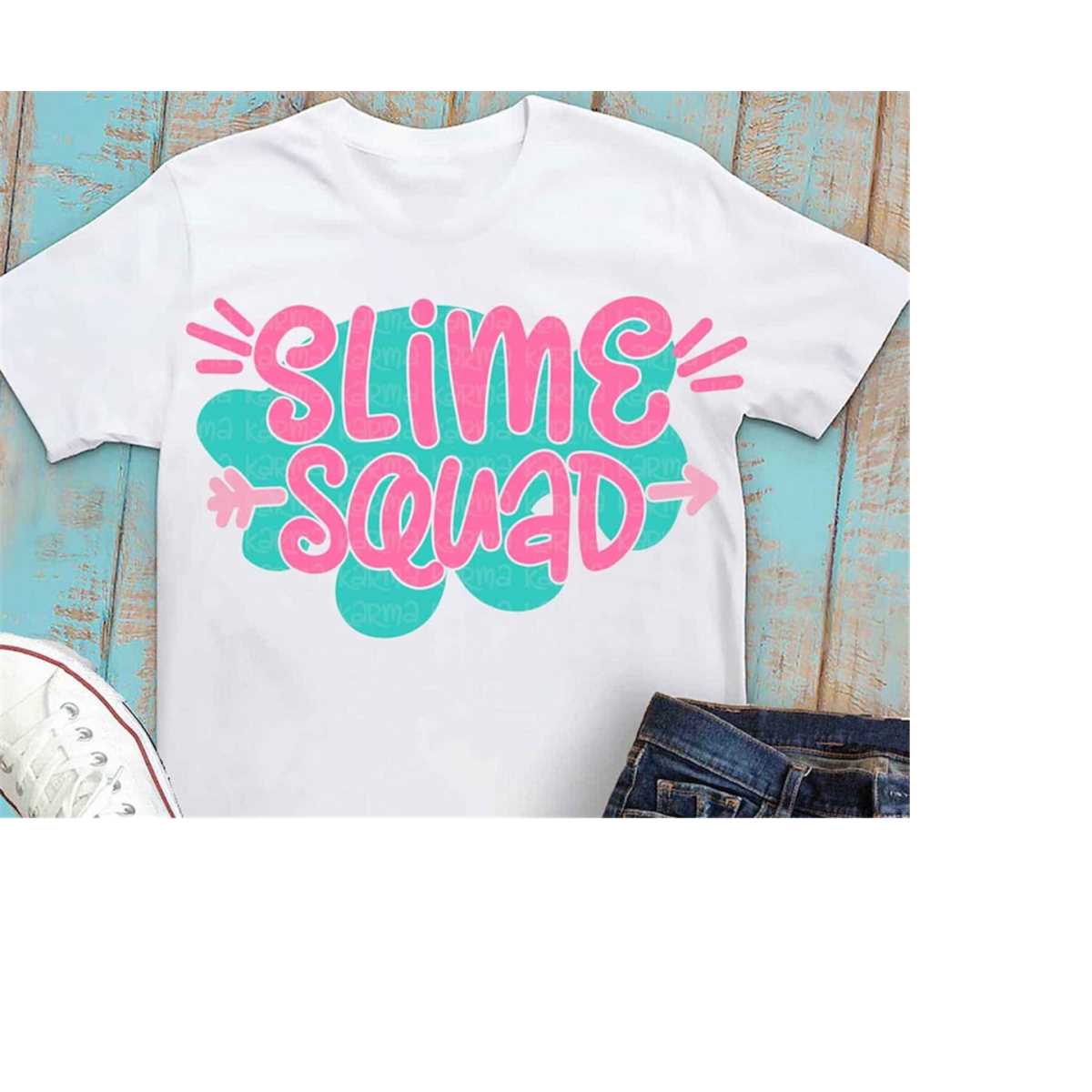 Slime squad svg, Slime svg, Slime shirt, birthday svg, digit | Inspire ...