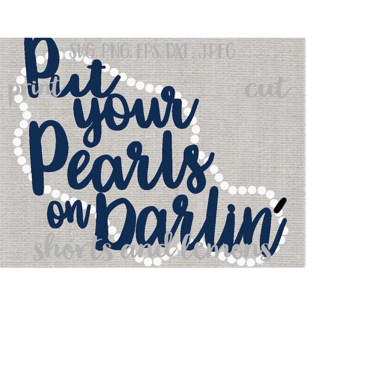 Pearls svg, SVG, DXF, EPS, Pearl frame svg, pearl monogram s | Inspire ...