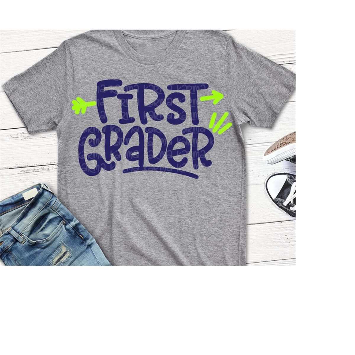 first grader svg, first grade svg, 1st grade svg, 1st grade, - Inspire ...