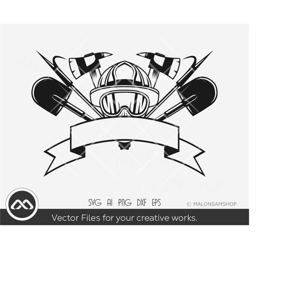 Firefighter SVG Tools - fireman svg, fire dept svg, fire fig | Inspire ...