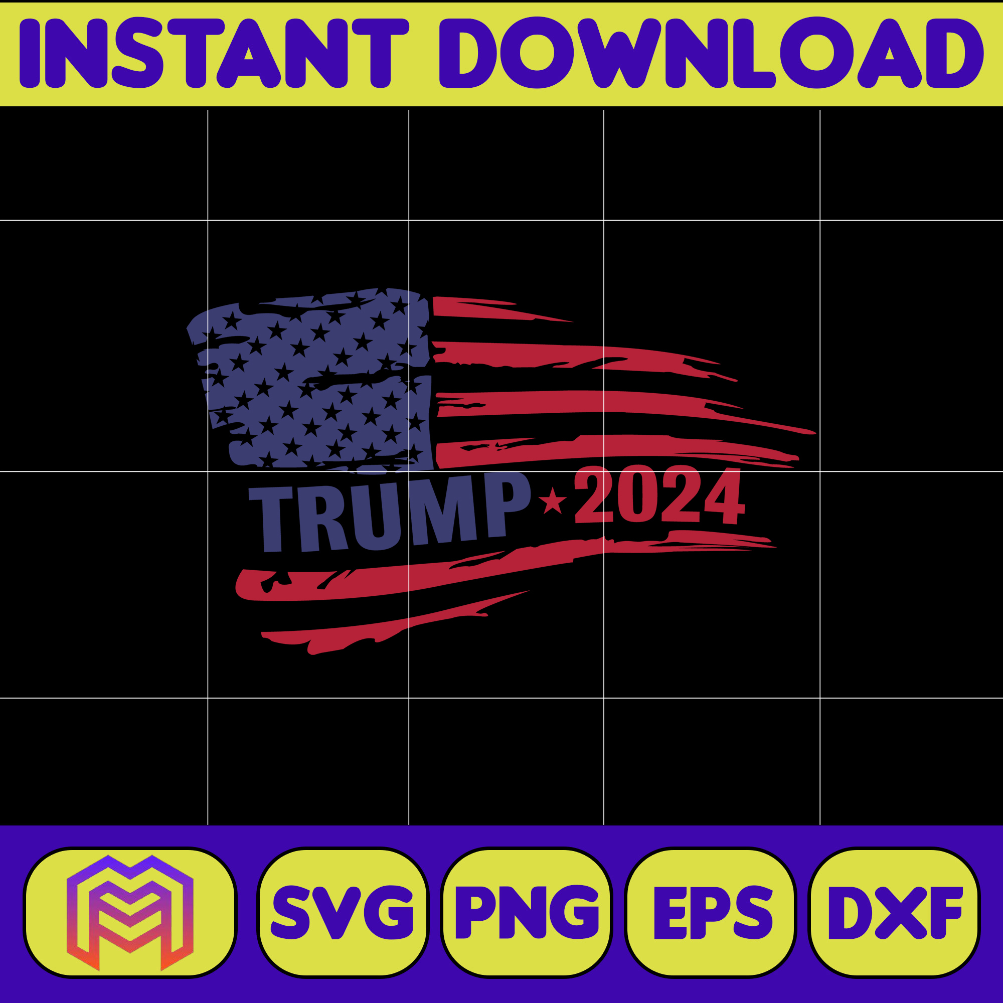 Trump 2024 Svg, Trump Svg, Donald Trump Svg, Trump Flag Svg, | Inspire ...