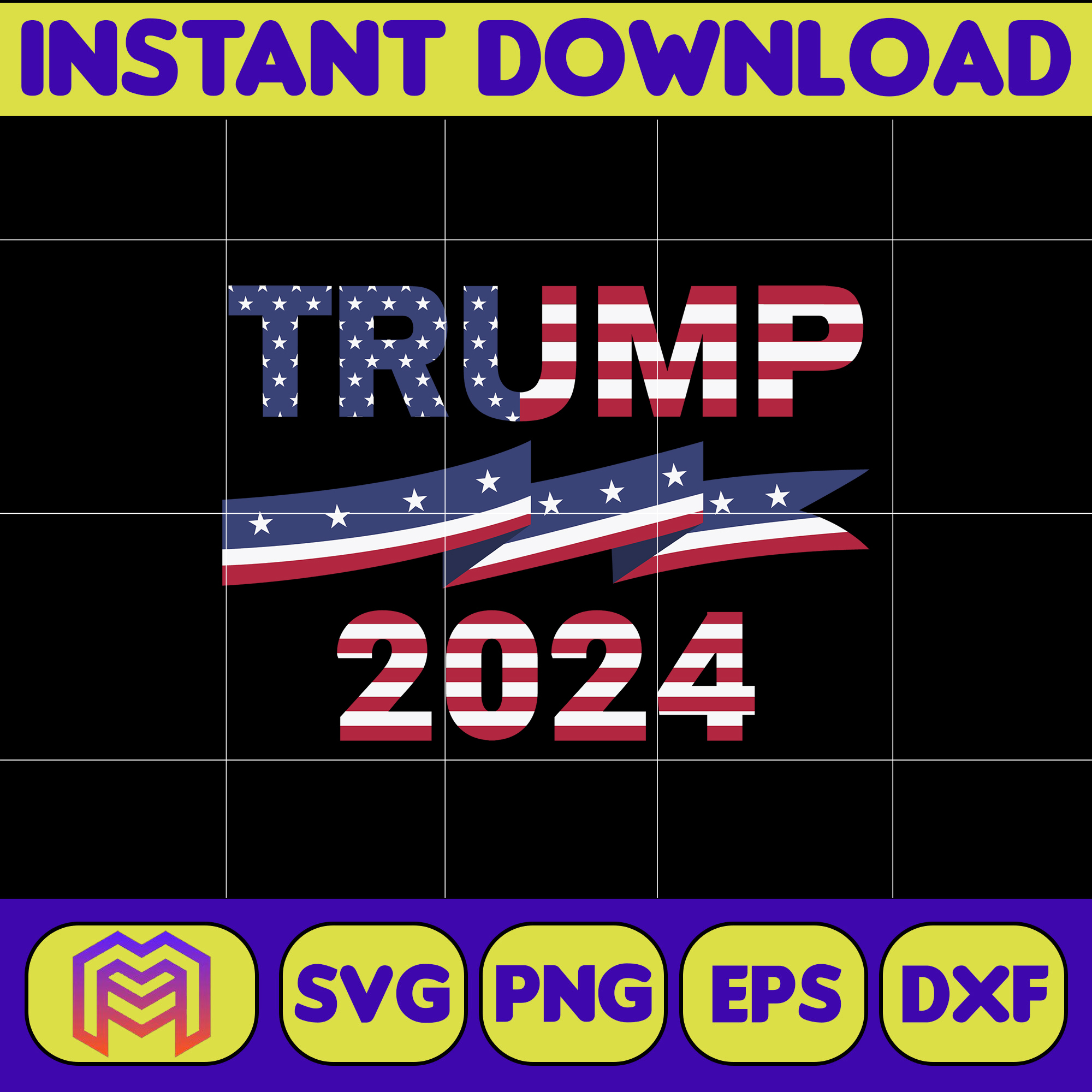 Trump 2024 Svg, Trump Svg, Donald Trump Svg, Trump Flag Svg, | Inspire ...