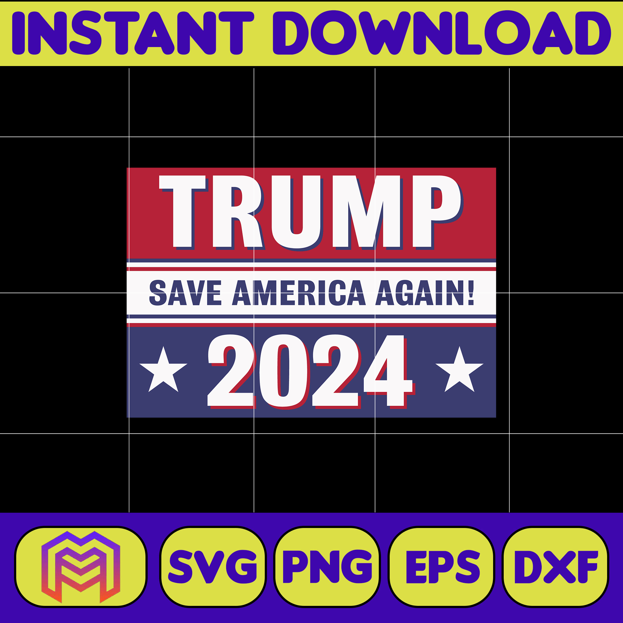 Trump 2024 Svg, Trump Svg, Donald Trump Svg, Trump Flag Svg, | Inspire ...