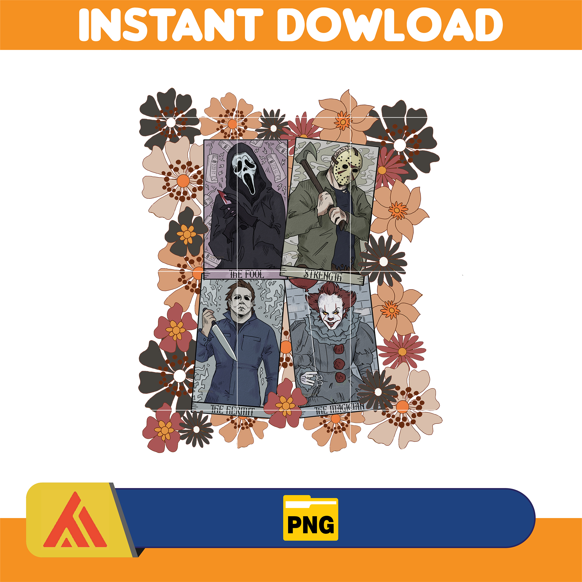 Retro Horror Characters PNG ,Designs Horror Movie Png , Retr | Inspire ...