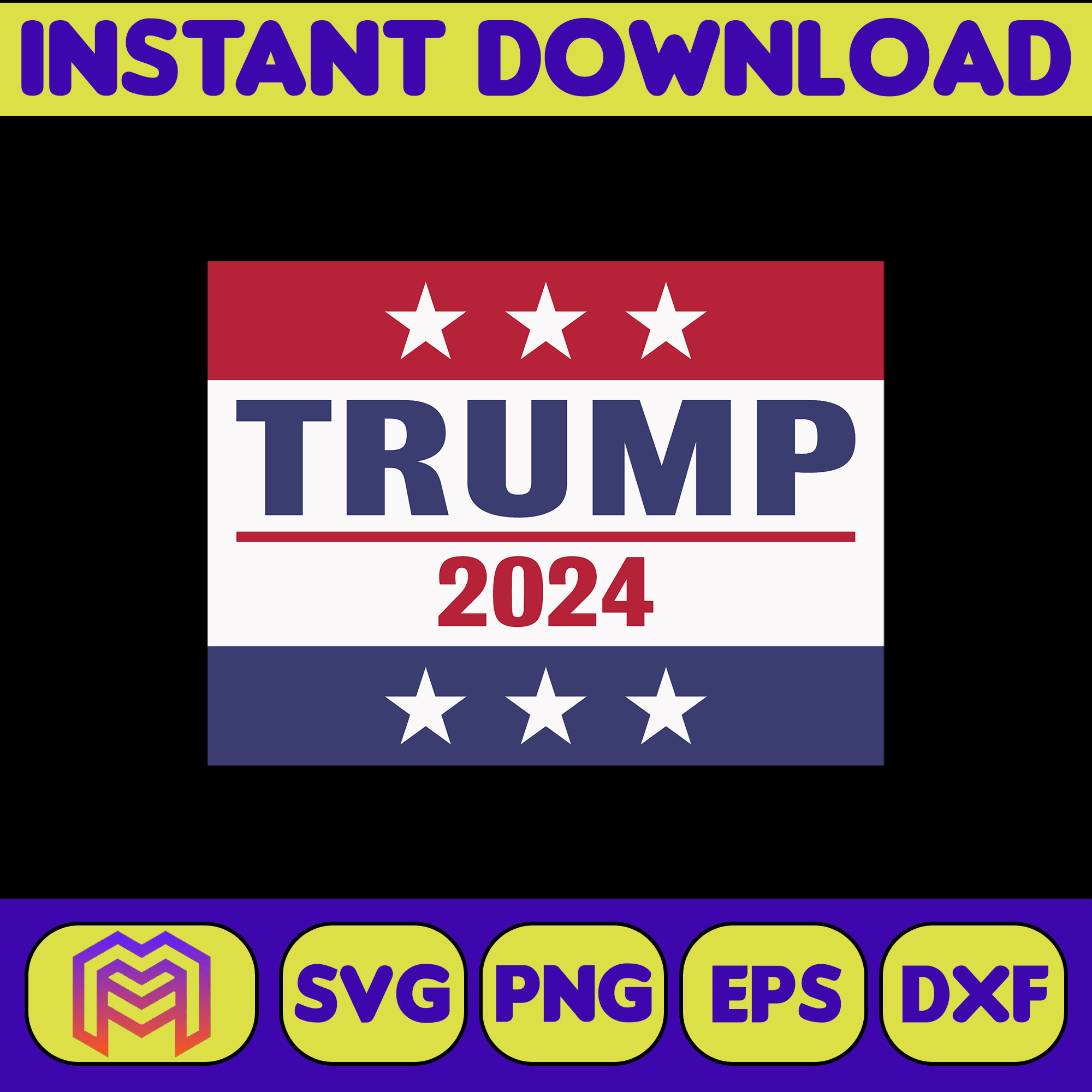 Trump 2024 Svg, Trump Svg, Donald Trump Svg, Trump Flag Svg, - Inspire ...