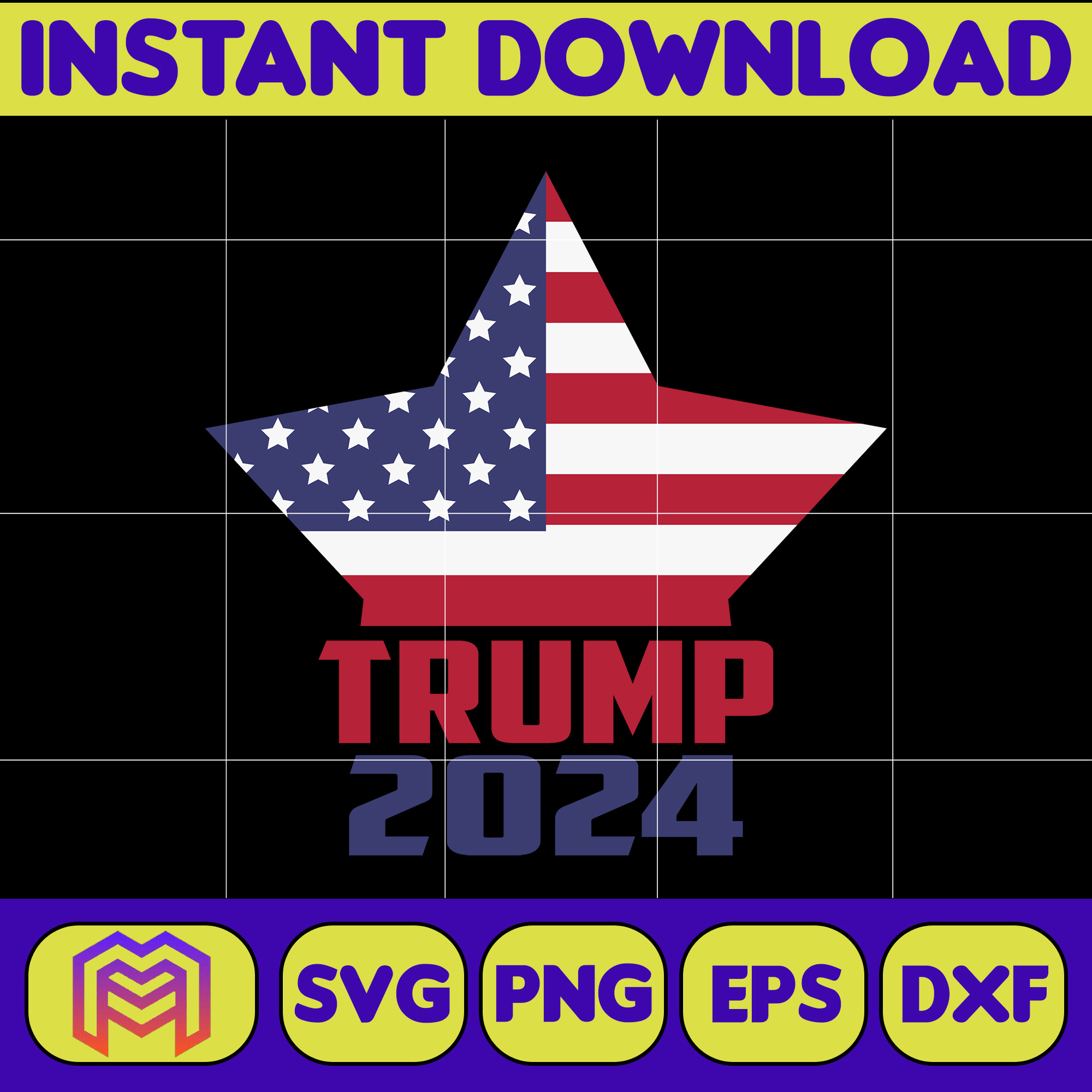 Trump 2024 Svg, Trump Svg, Donald Trump Svg, Trump Flag Svg, | Inspire ...