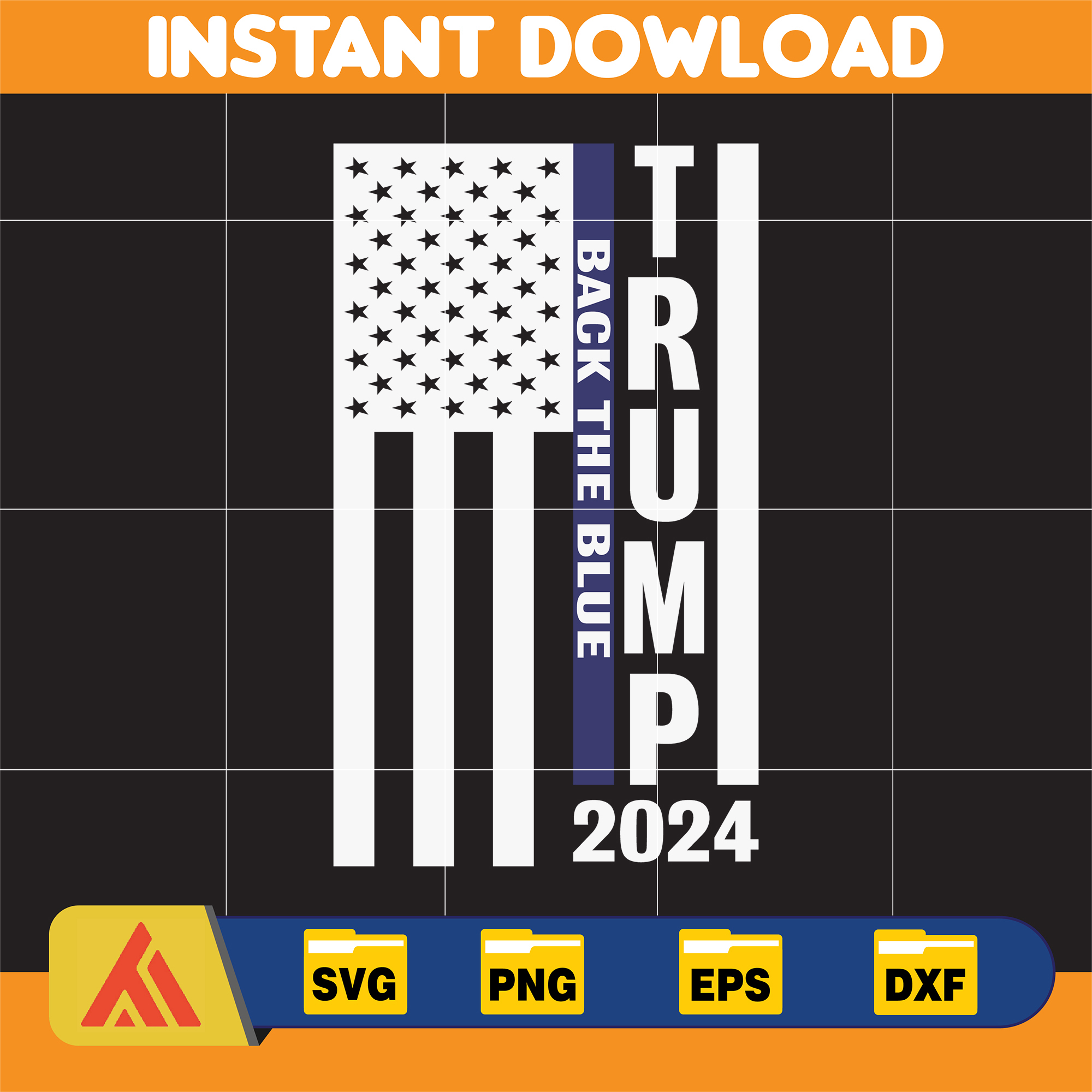 Trump 2024 Svg, Trump Svg, Donald Trump Svg, Trump Flag Svg, | Inspire ...