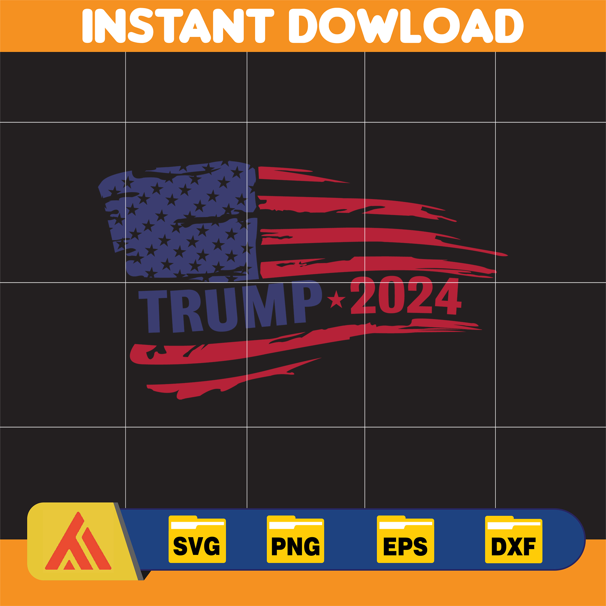 Trump 2024 Svg, Trump Svg, Donald Trump Svg, Trump Flag Svg, | Inspire ...