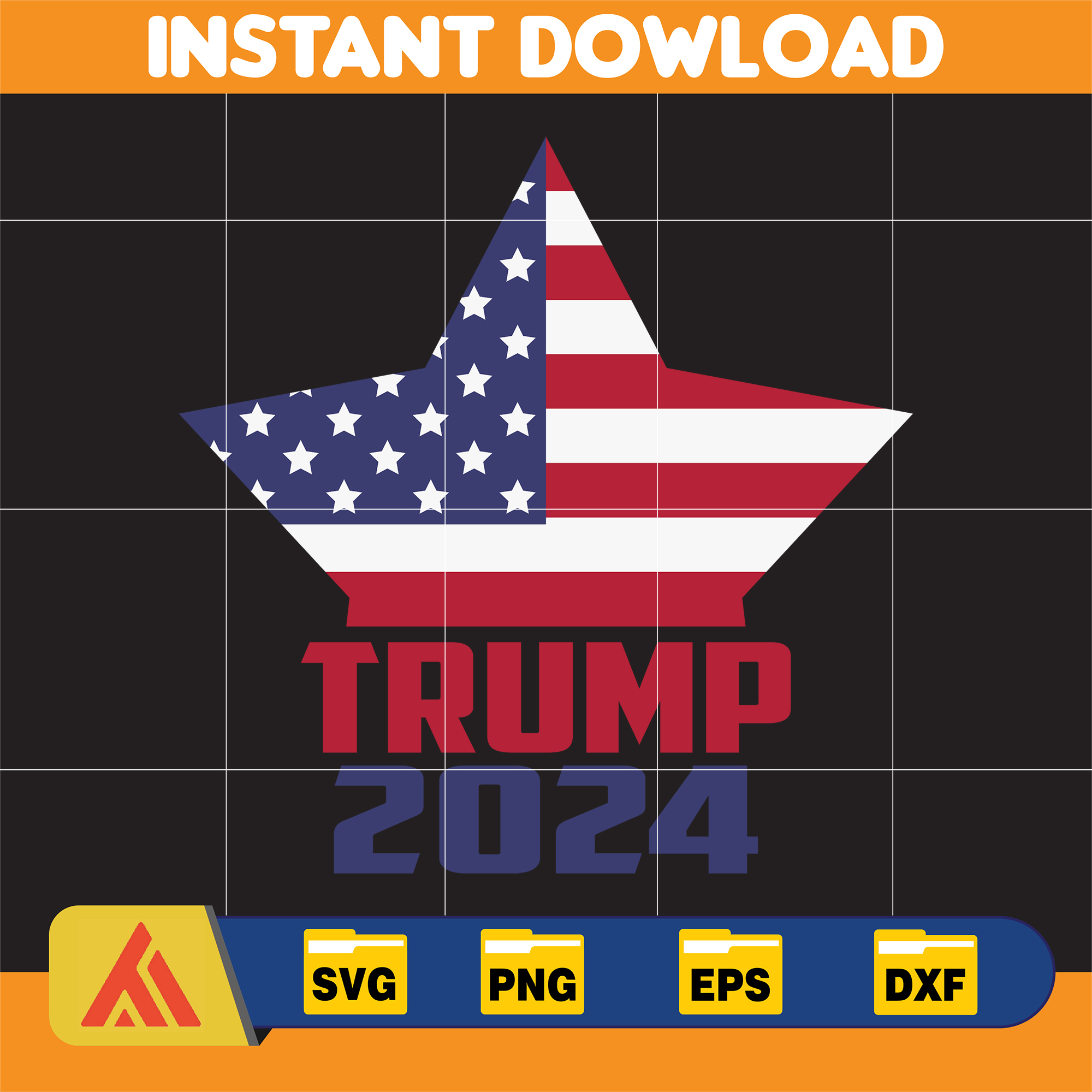 Trump 2024 Svg, Trump Svg, Donald Trump Svg, Trump Flag Svg, | Inspire ...