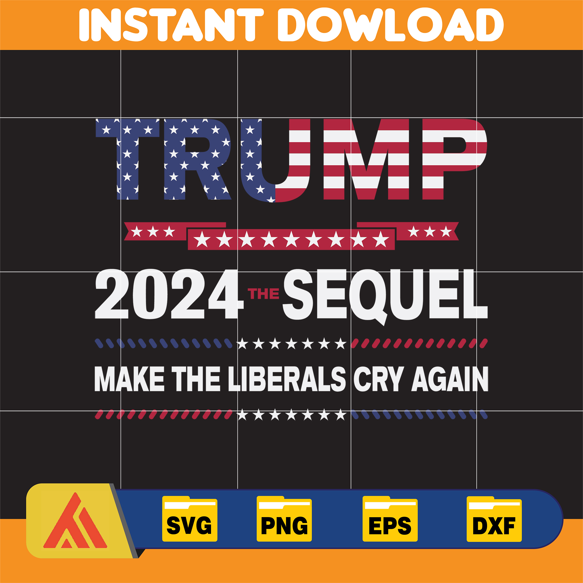Trump 2024 Svg, Trump Svg, Donald Trump Svg, Trump Flag Svg, | Inspire ...