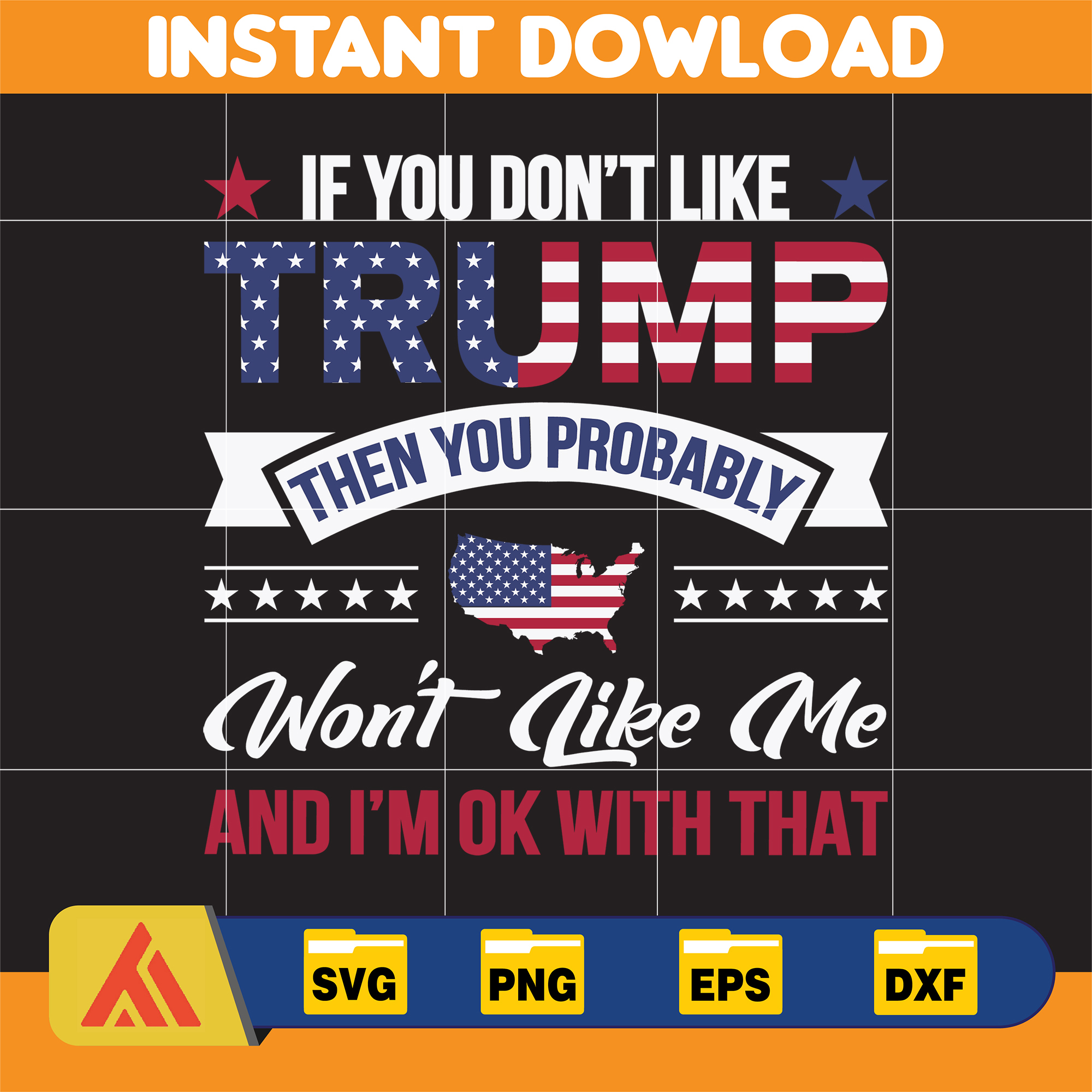 Trump 2024 Svg, Trump Svg, Donald Trump Svg, Trump Flag Svg, | Inspire ...