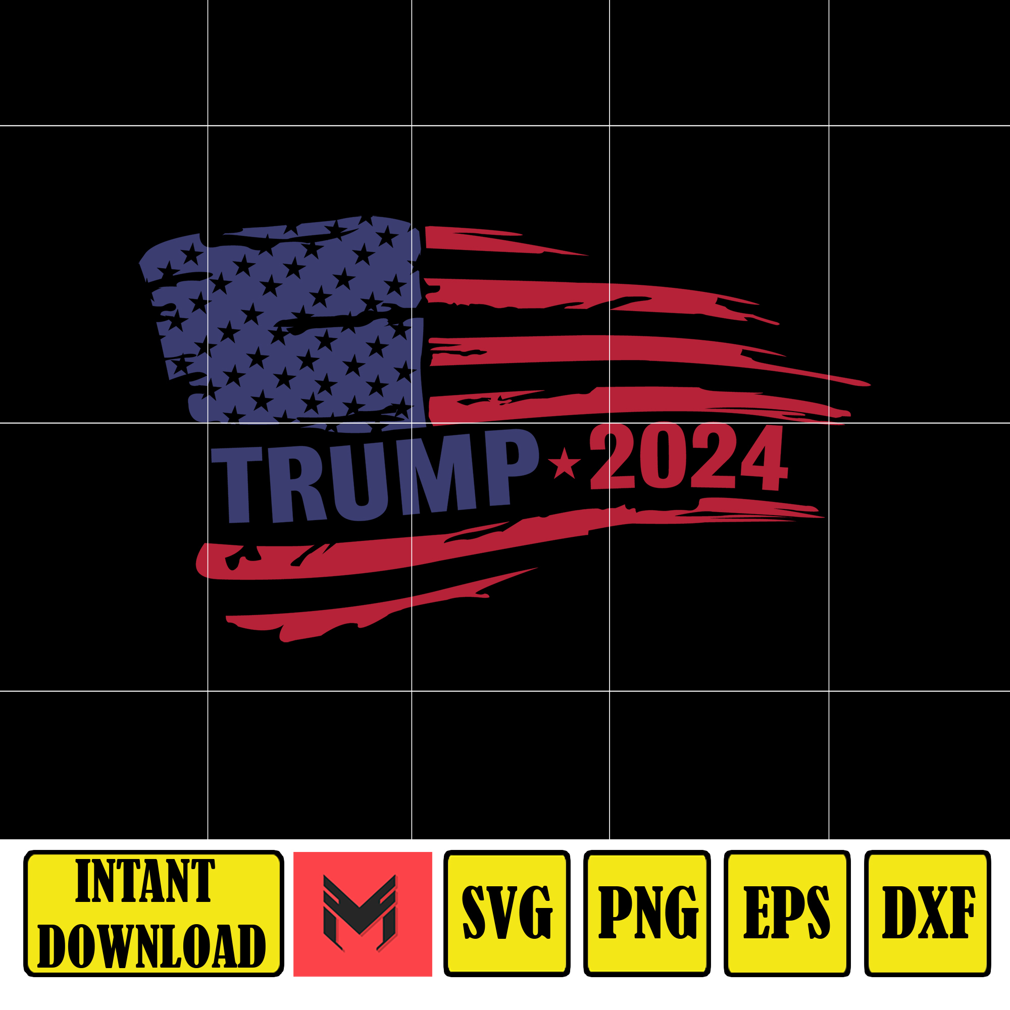 Trump 2024 Svg, Trump Svg, Donald Trump Svg, Trump Flag Svg, | Inspire ...