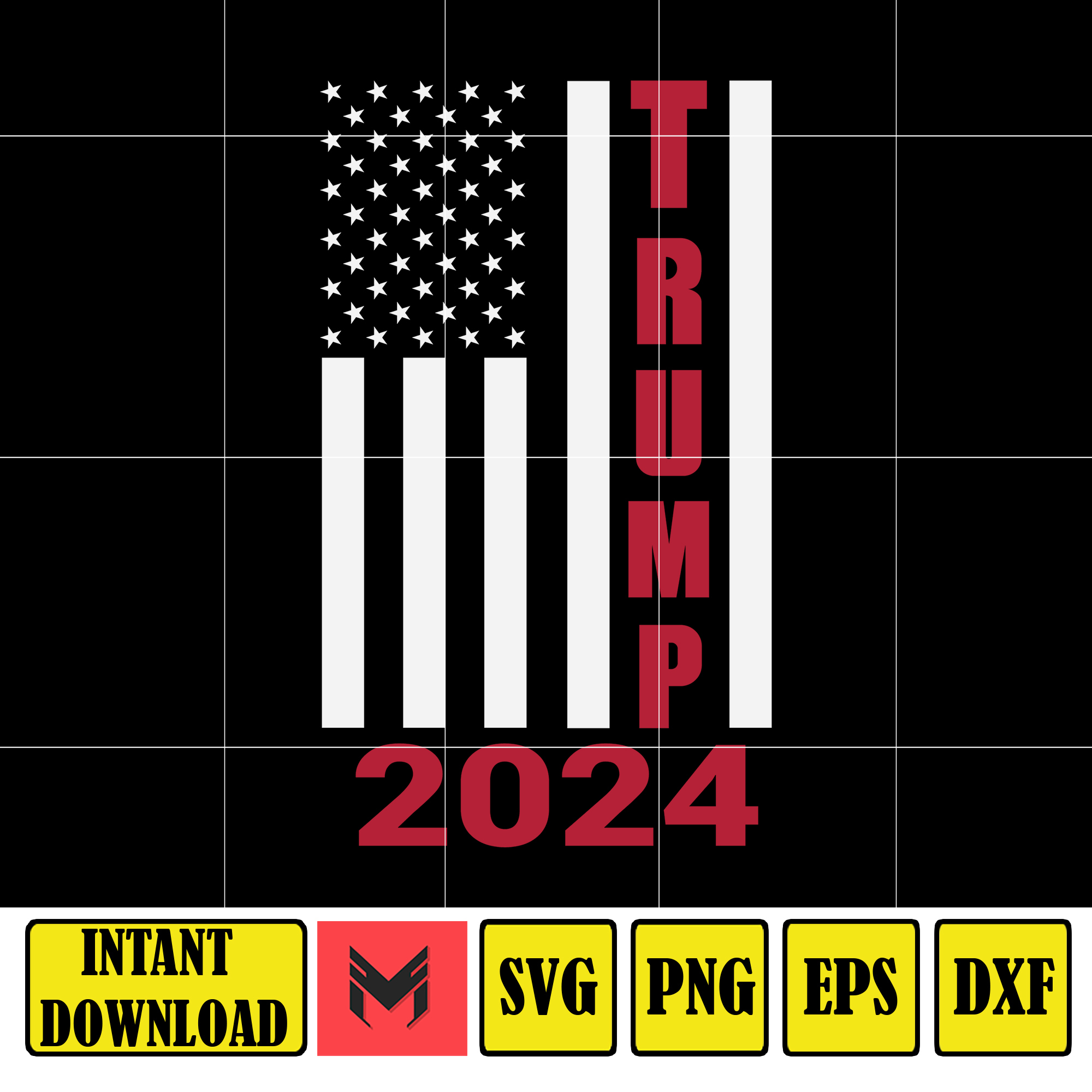 Trump 2024 Svg, Trump Svg, Donald Trump Svg, Trump Flag Svg, | Inspire ...