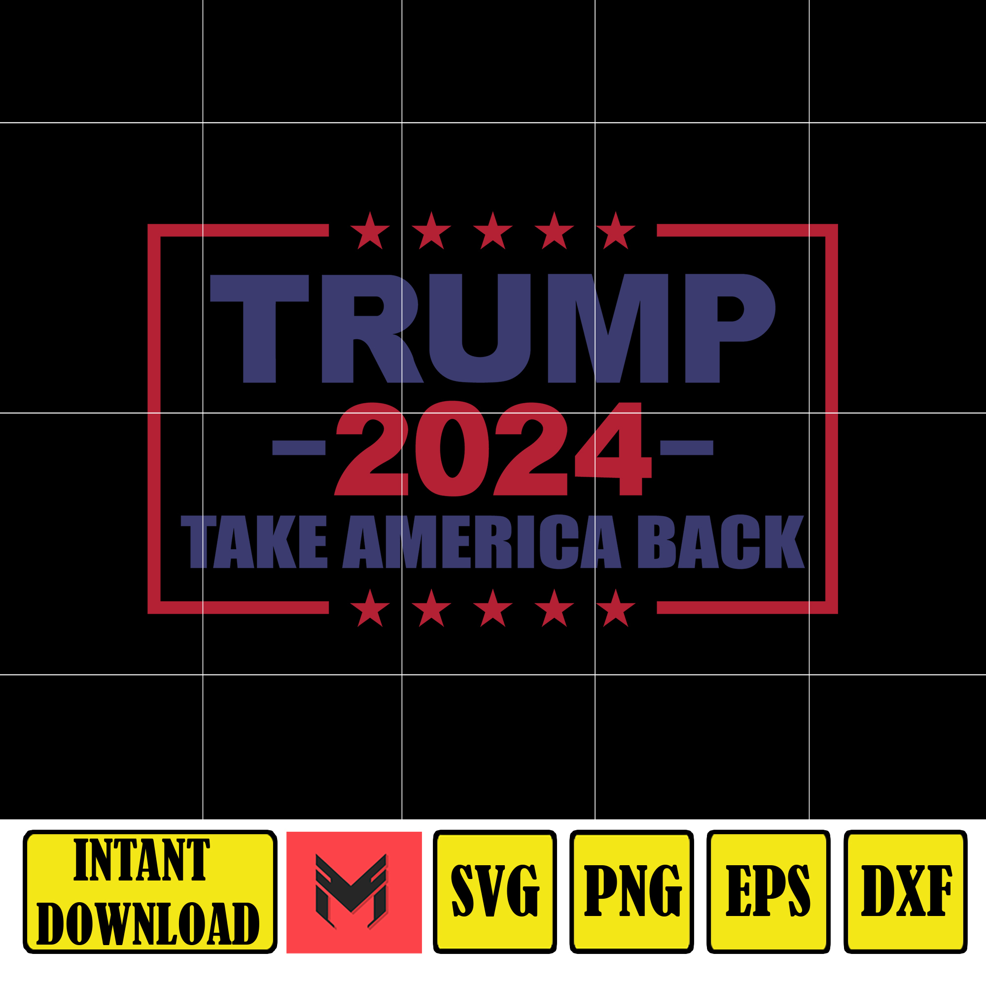 Trump 2024 Svg, Trump Svg, Donald Trump Svg, Trump Flag Svg, - Inspire ...