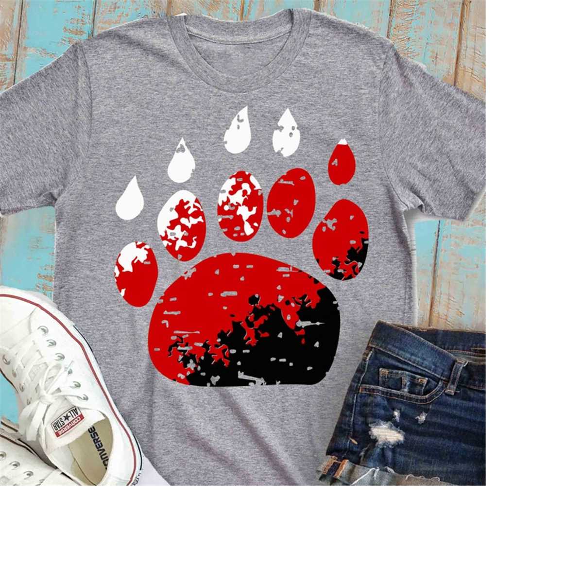 badger paws svg - Inspire Uplift