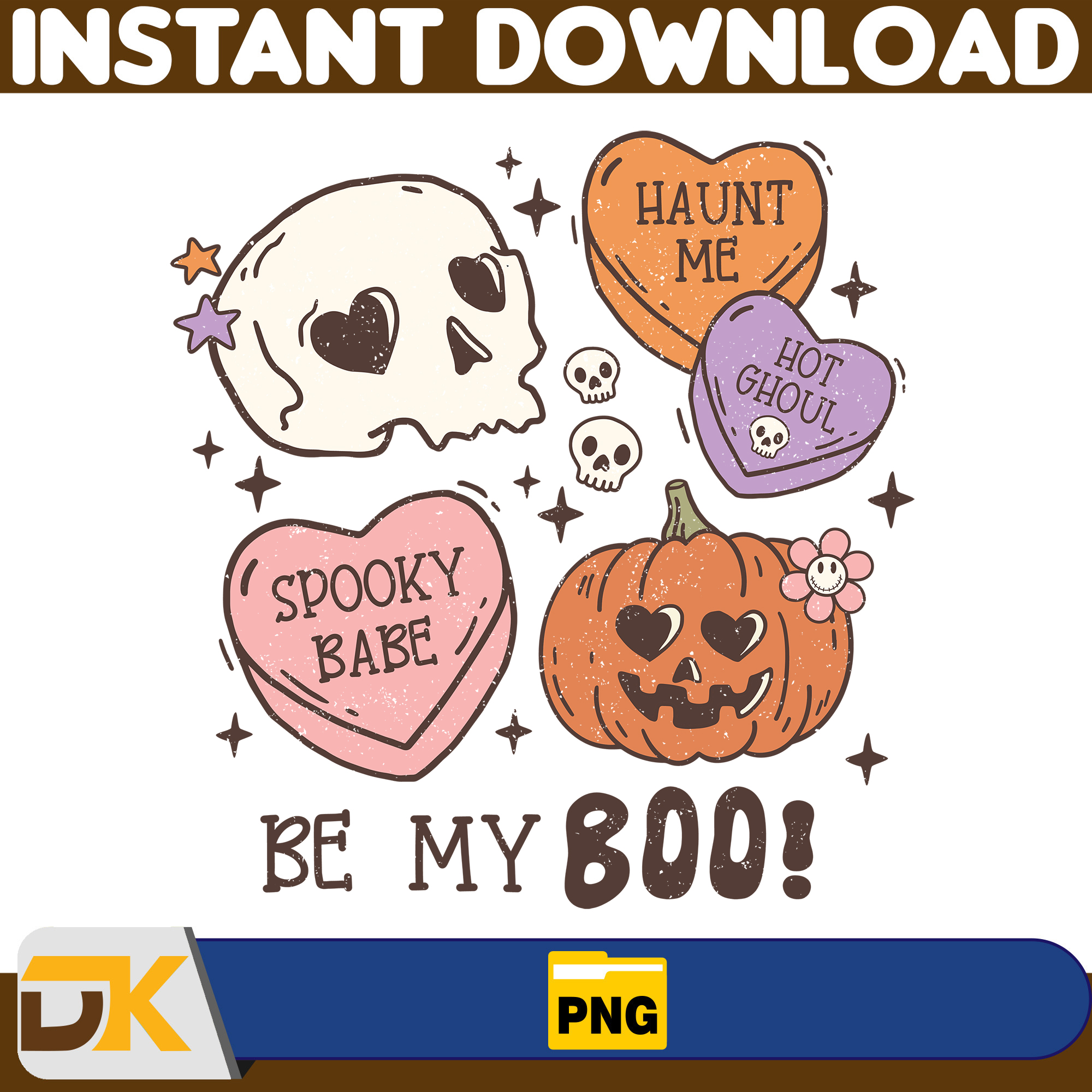 Retro Halloween PNG Sublimation, Retro Halloween, Retro Hall | Inspire ...