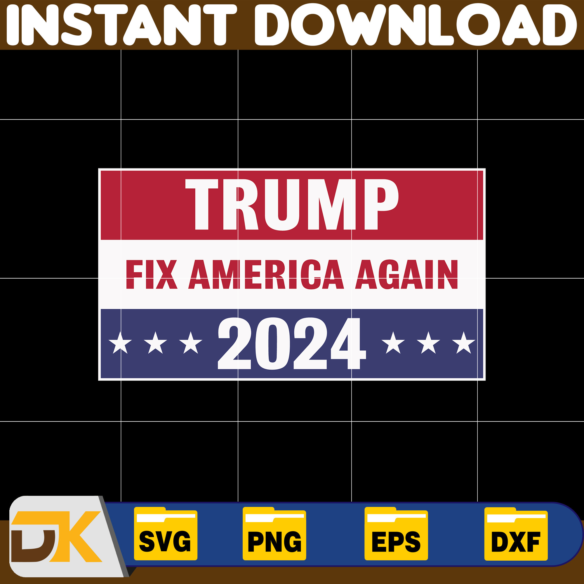 Trump 2024 Svg, Trump Svg, Donald Trump Svg, Trump Flag Svg, - Inspire ...