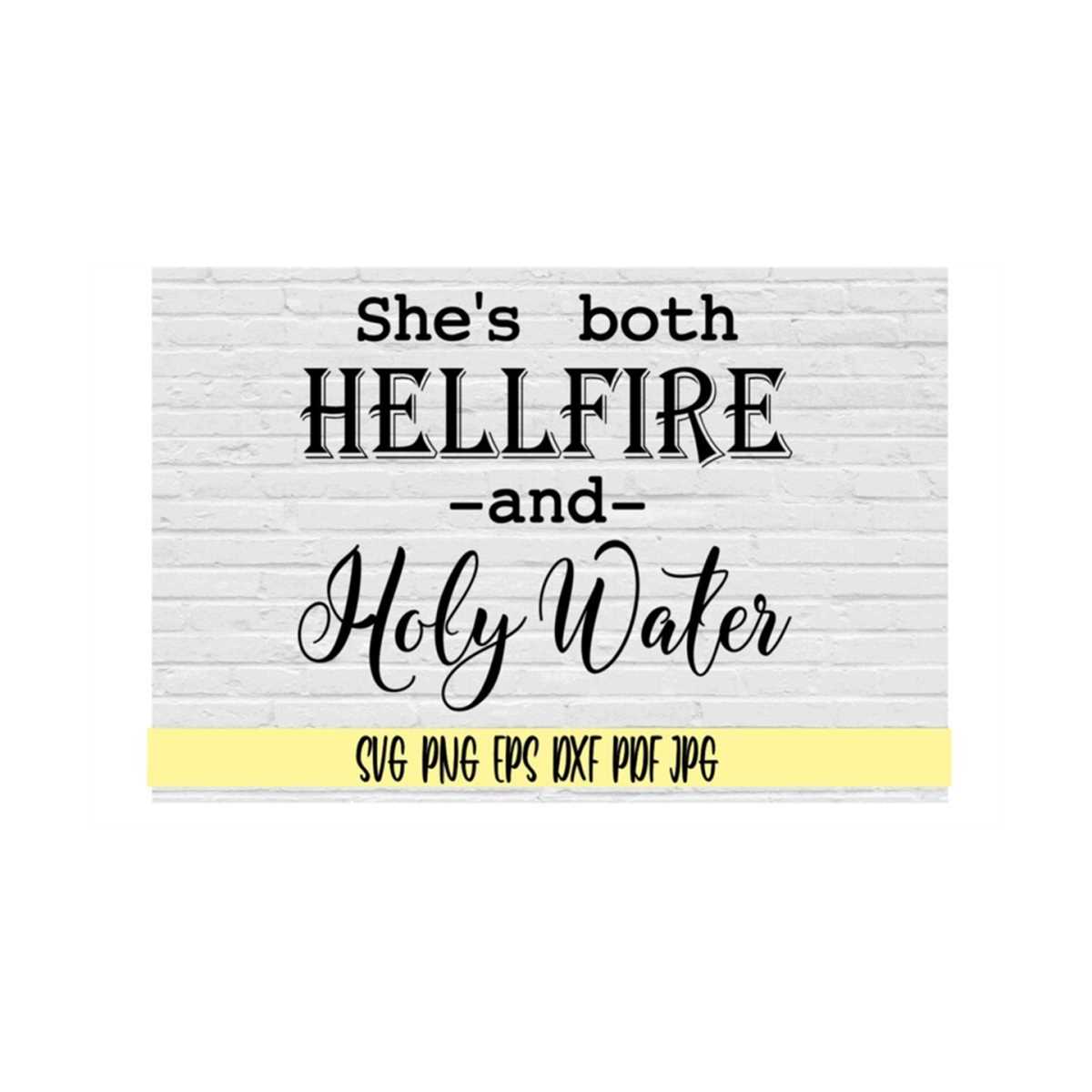 Holy Water Svg | Inspire Uplift