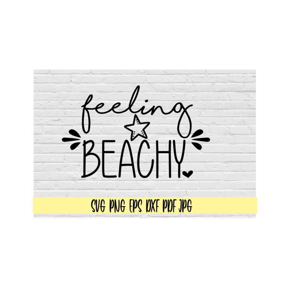 Feeling beachy svg png eps dxf jpg pdf/beach svg png/starfis | Inspire ...