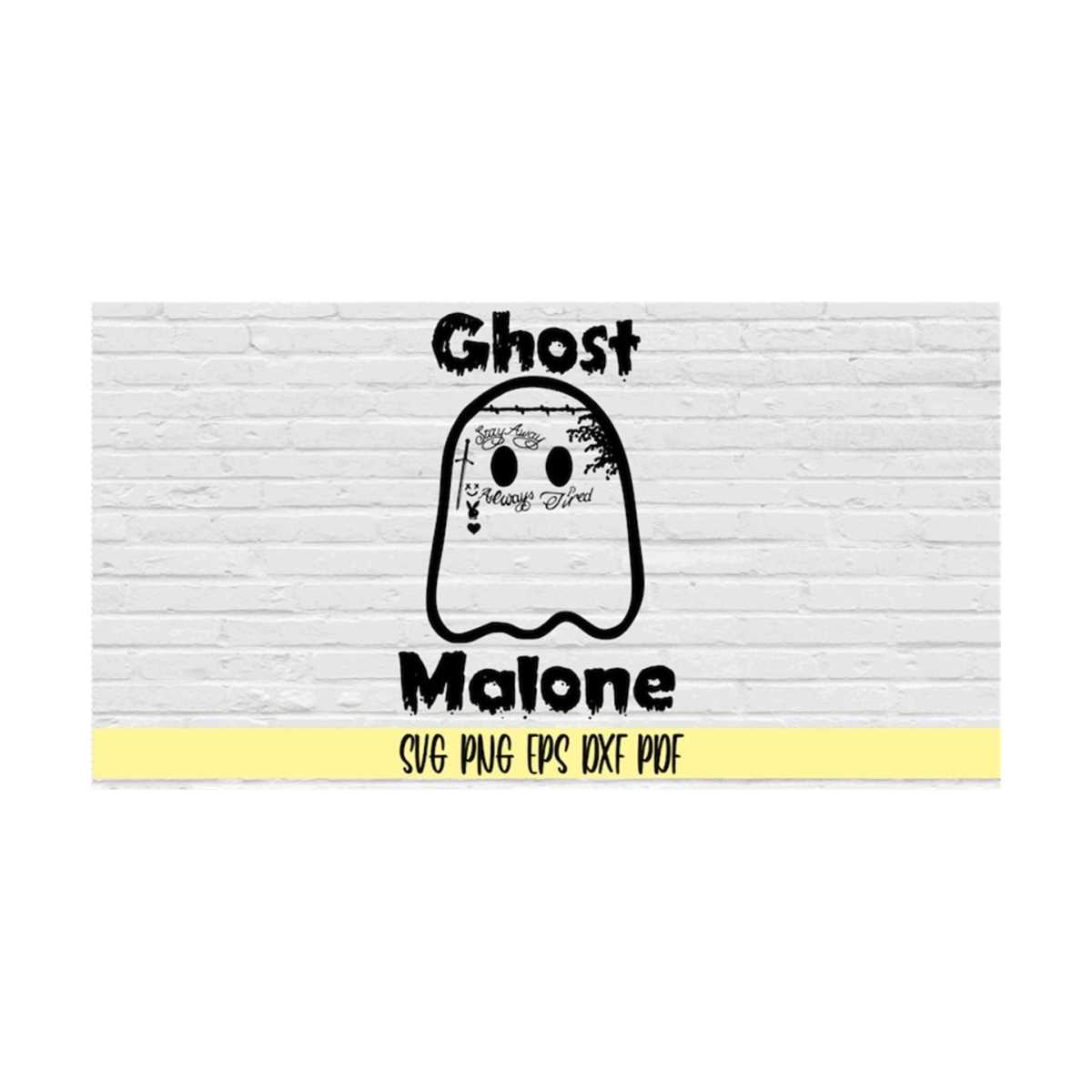Ghost malone svg png eps dxf pdf/ghost svg png clip art/hall | Inspire ...