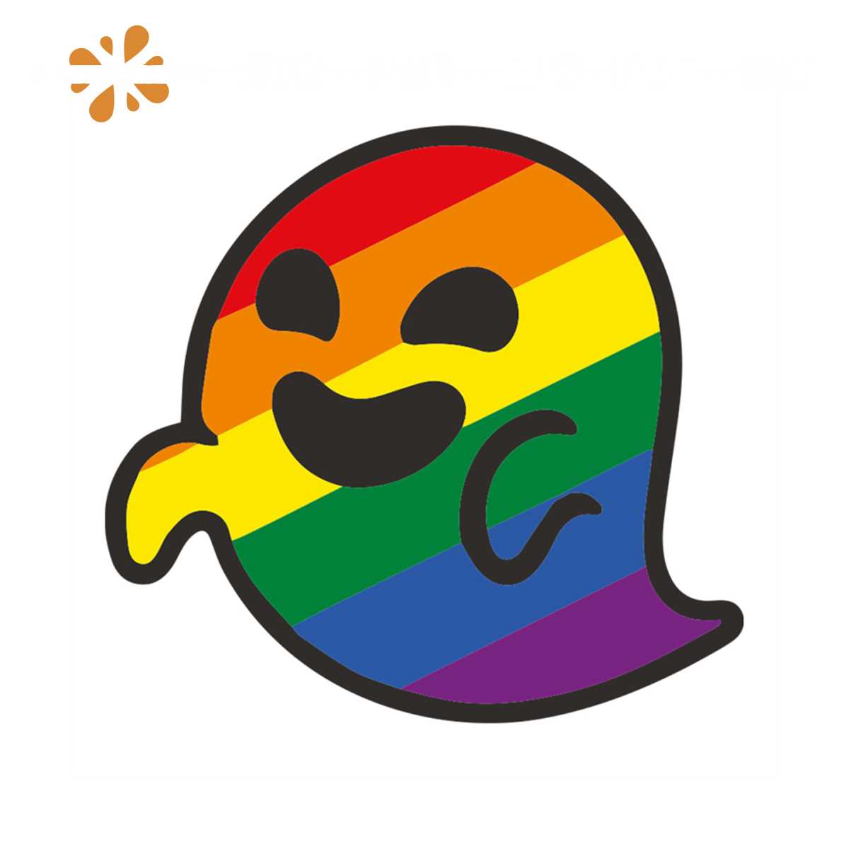 Gayper Anti Homophobia LGBT Ghost Svg, LGBT Svg | Inspire Uplift