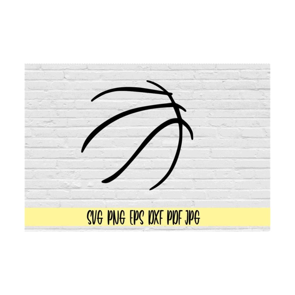 Ball outline svg png eps dxf jpg pdf/Basketball Outline svg | Inspire ...