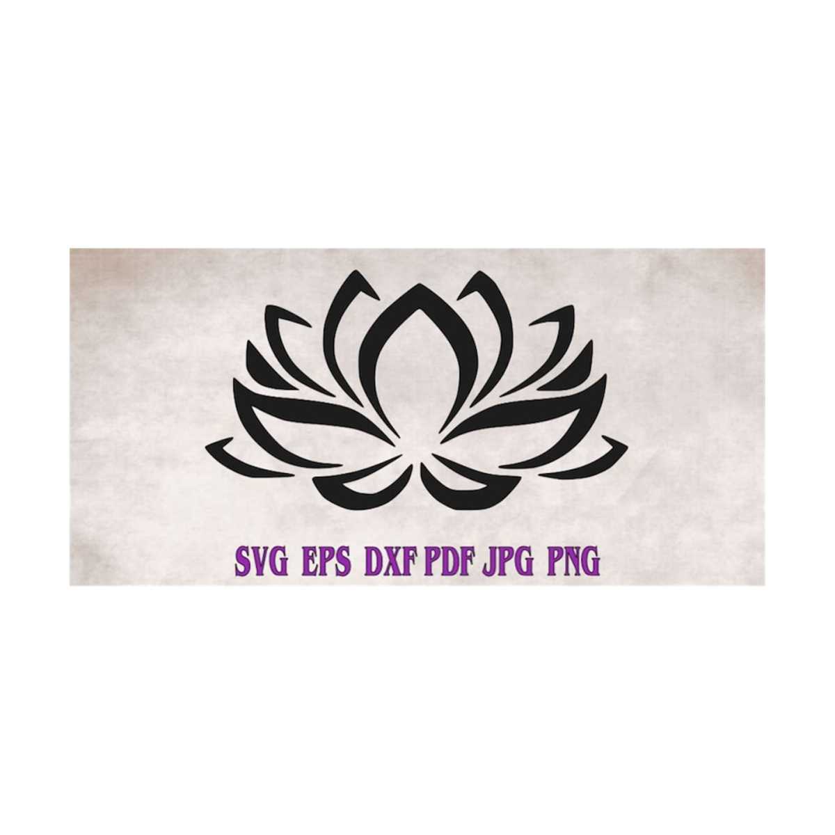 Lotus flower svg png eps dxf jpg pdf/lotus clip art/lotus fl | Inspire ...