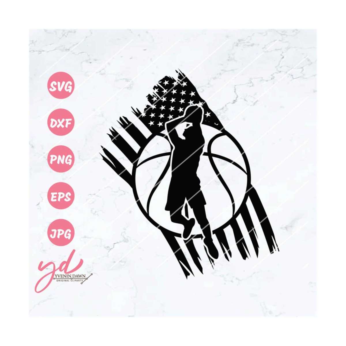 US Basketball Svg | US Basketball Player Svg | Sports Svg | | Inspire ...