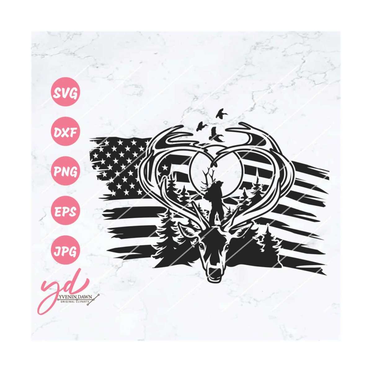 Love Hunting Svg Png | US Deer Hunting Svg | US Duck Hunting | Inspire ...