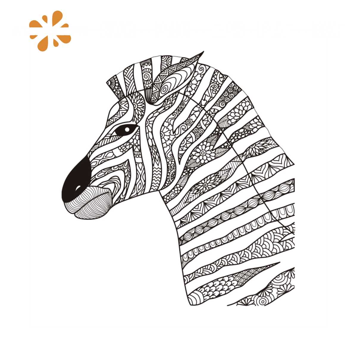 Zebra Zentangle Zebra Pattern Animal Svg | Inspire Uplift
