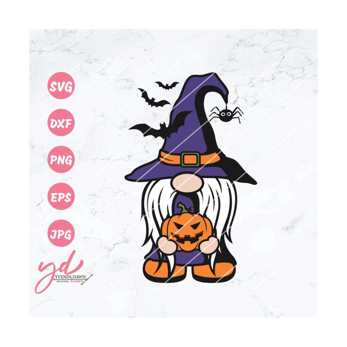 Halloween Gnome Svg | Gnome Svg | Halloween Design Svg | Cut | Inspire ...