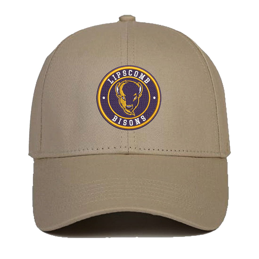 NCAA Logo Embroidered Baseball Cap, NCAA Lipscomb Bisons Emb | Inspire ...