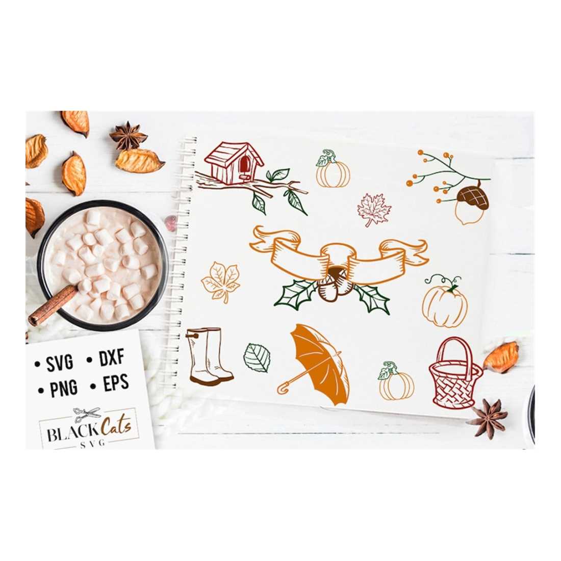 Autumn clipart pack svg, Autumn svg, Fall svg, autumn svg de - Inspire ...