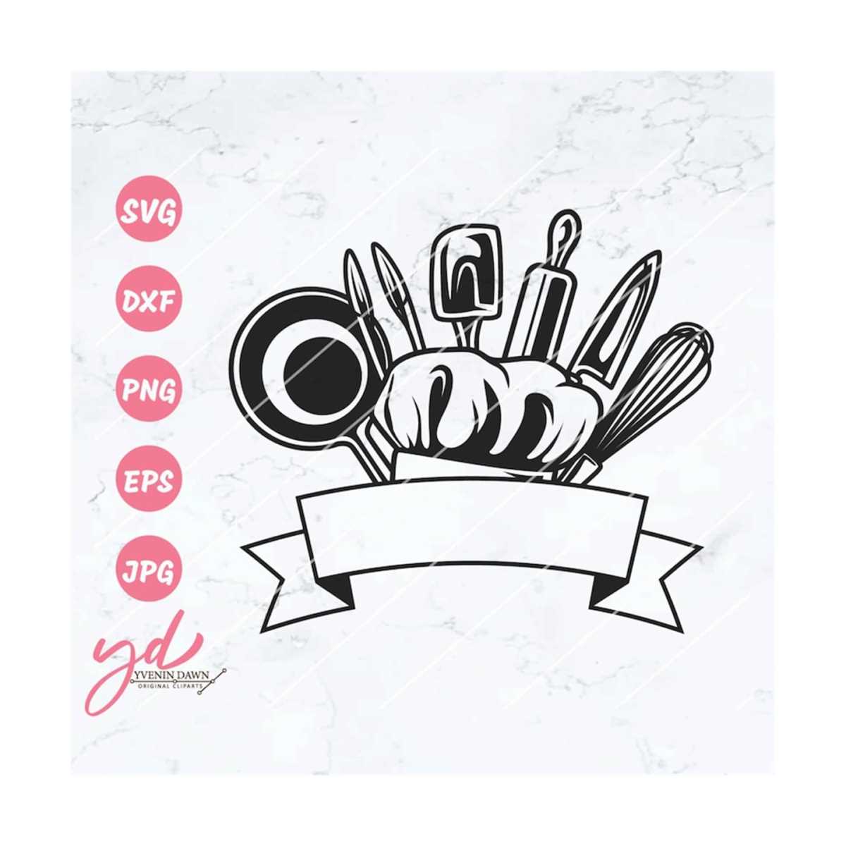 Chef Tools Svg Png | Chef Svg | Cooking Tools Svg | Baking S - Inspire ...